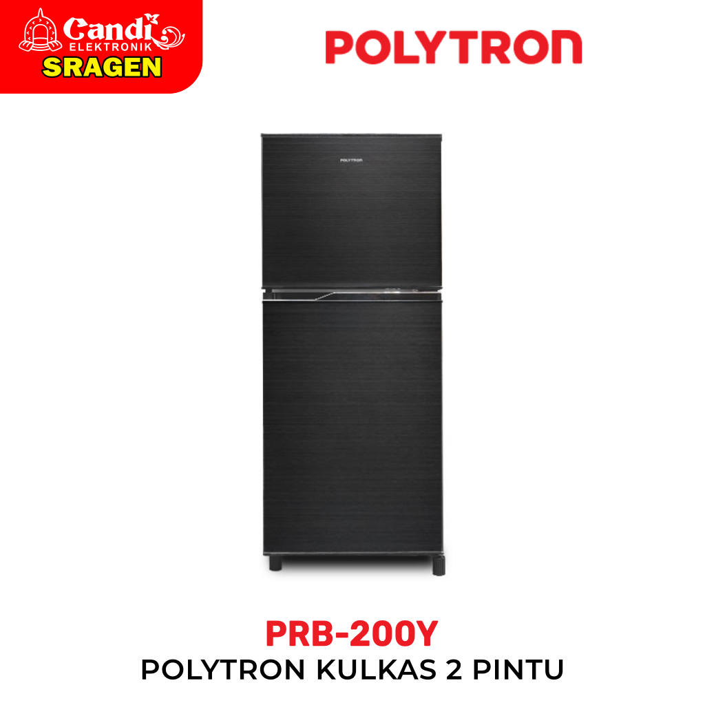 Jual POLYTRON Kulkas 2 Pintu Kapasitas 166L - PRB-200Y | Shopee Indonesia