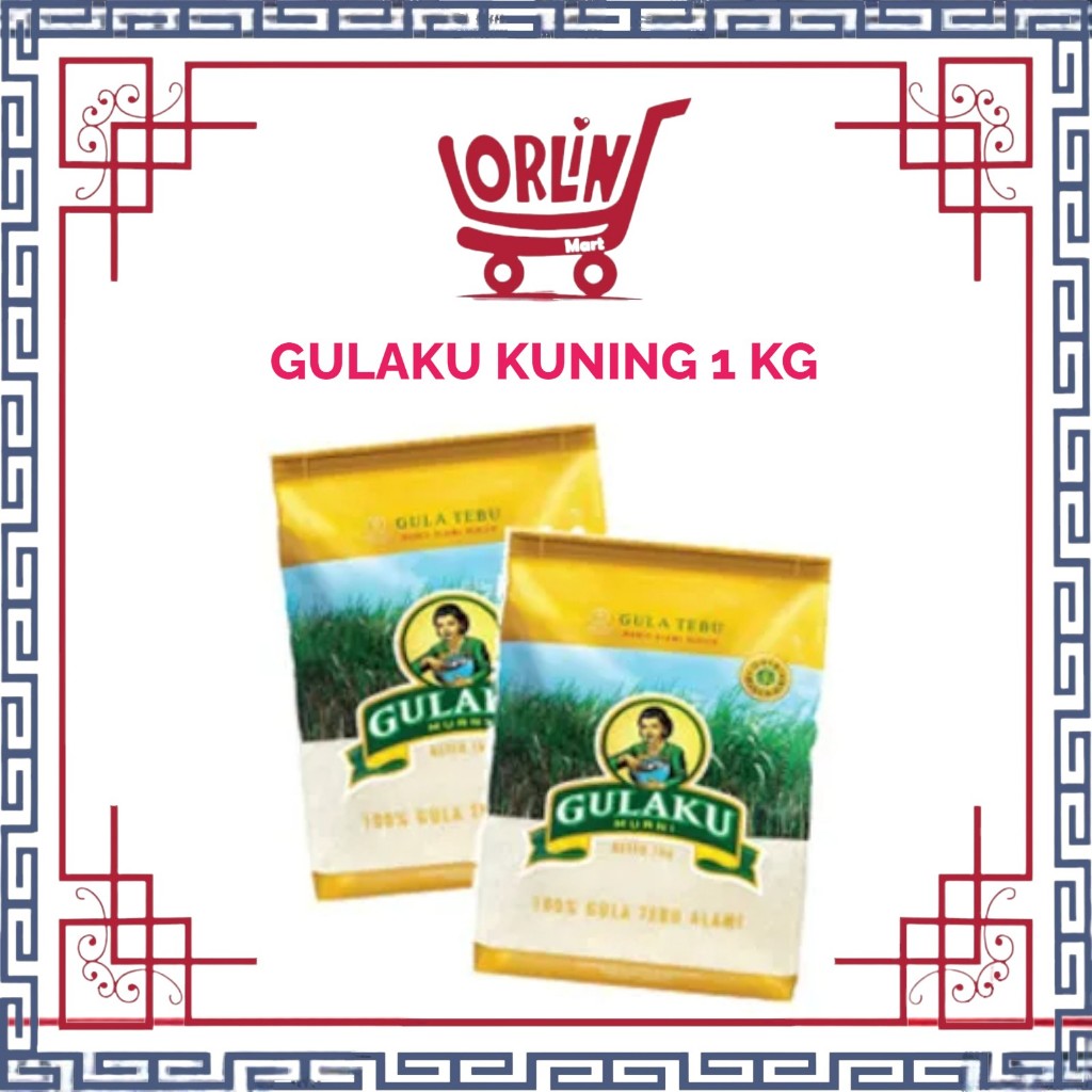 Jual GULAKU GULA PASIR PREMIUM KUNING 1KG/GULAKU/GULA | Shopee Indonesia