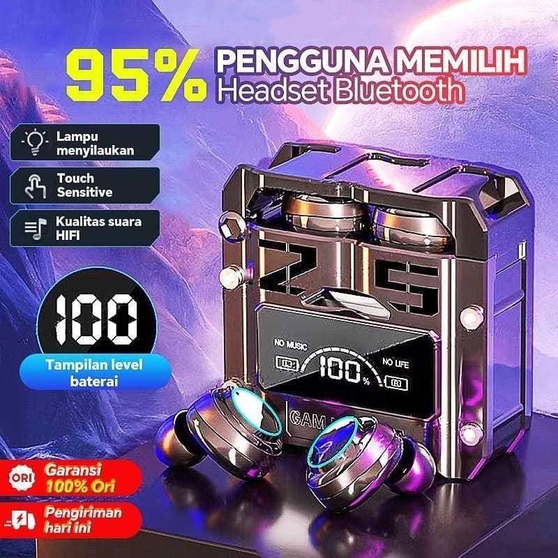 Jual COD Headset Bluetooth TWS GAMING M25 /S25 Earphone Bluetooth ...