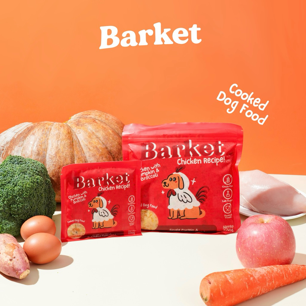 Jual Barket Chicken Cooked Dog Food | Makanan Anjing Matang Ayam | 100g ...