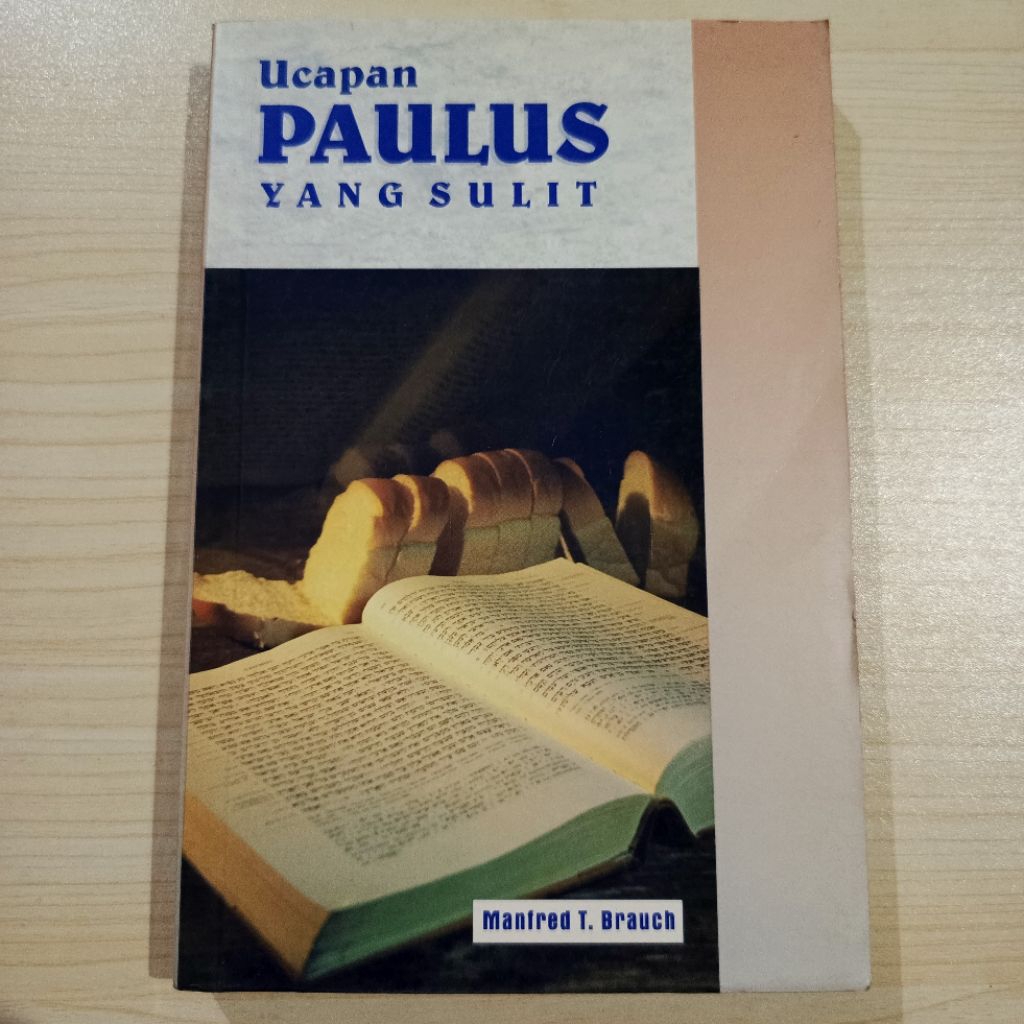 Jual Buku Ucapan Paulus Yang Sulit by Manfred T. Brauch | Shopee Indonesia
