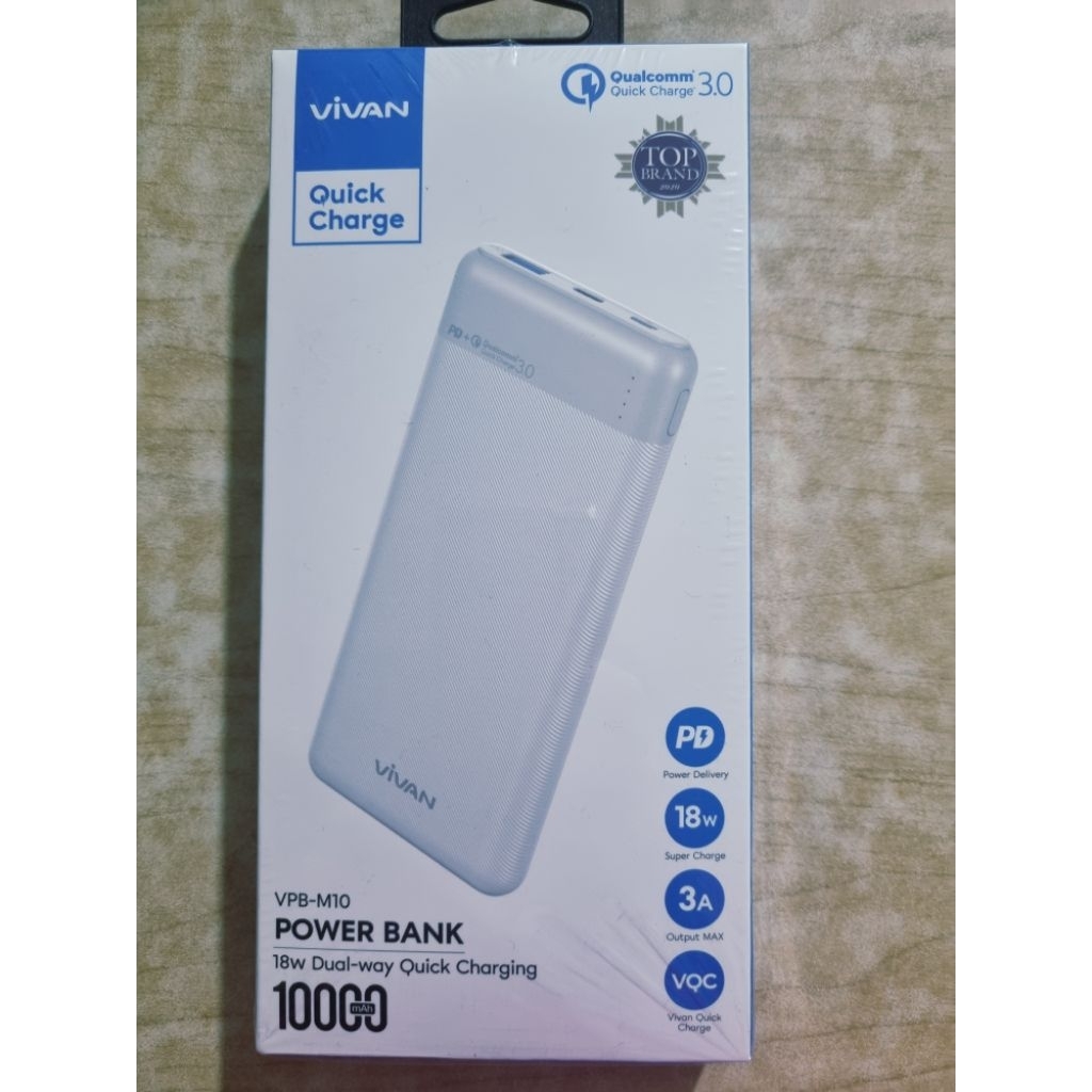 Jual VIVAN Power Bank 10000mAh(ada branding nama) | Shopee Indonesia