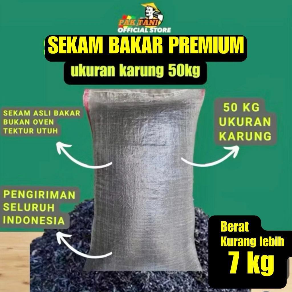 Jual SEKAM BAKAR 1 KARUNG BESAR UK 50KG ASLI BAKAR BUKAN OVEN INSTAN ...