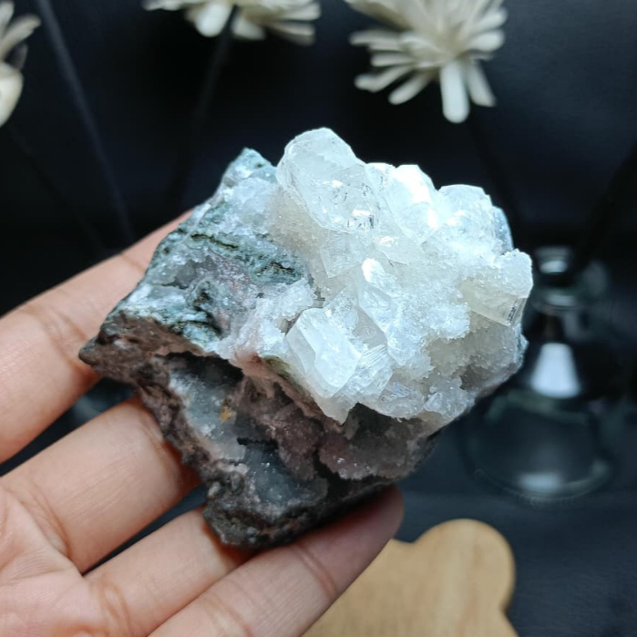Jual Natural Crystal Clear apophyllite Quartz Cluster Top Grade (12 ...