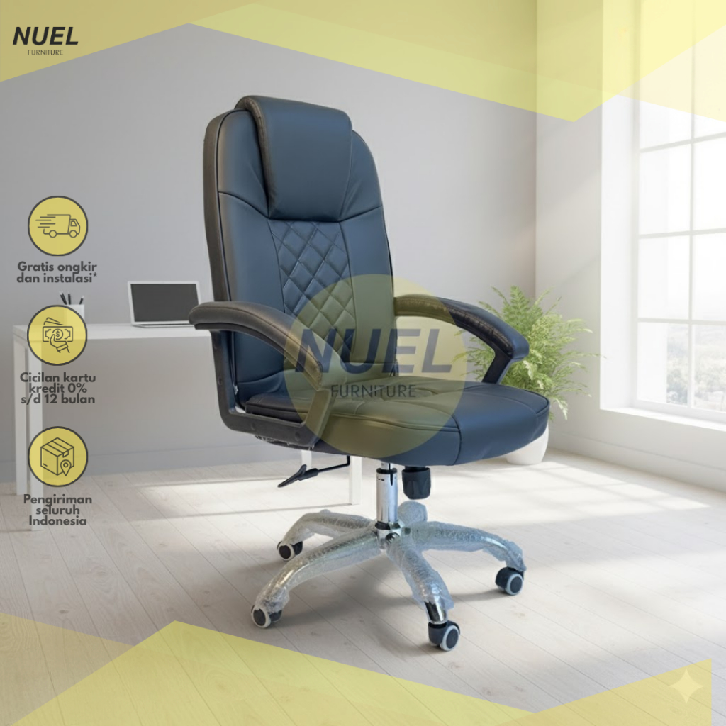 Jual NUEL Kursi Ergonomis / Kursi Kantor / Office Chair / Kursi Kerja ...
