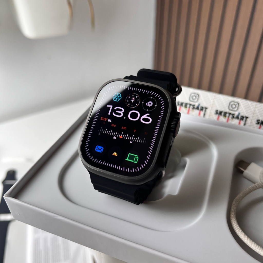 Jual Apple Watch Ultra Gen 2 Black Edition iwatch Ultra 2 Black Garansi ...