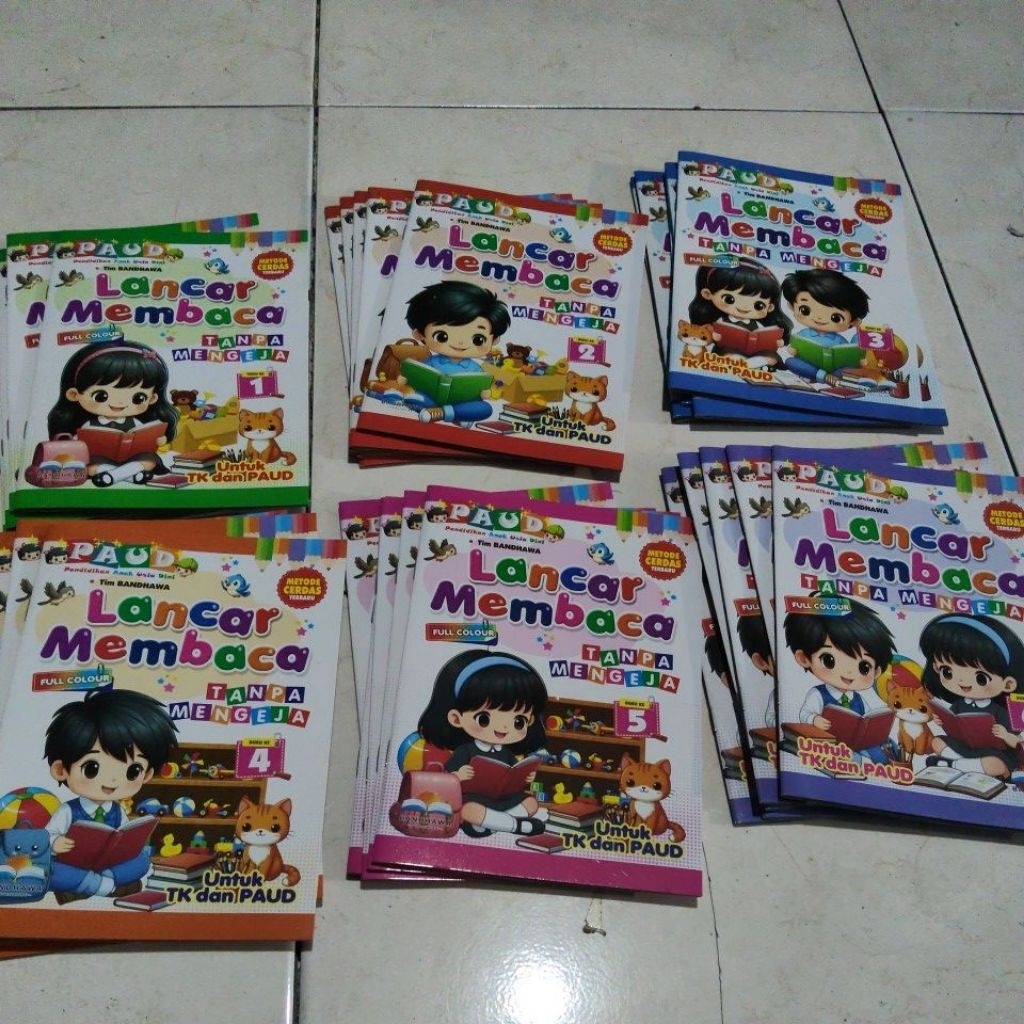 Jual BUKU PAUD TK LANCAR MEMBACA / CERDAS BERHITUNG / BINATANG / ALAM ...