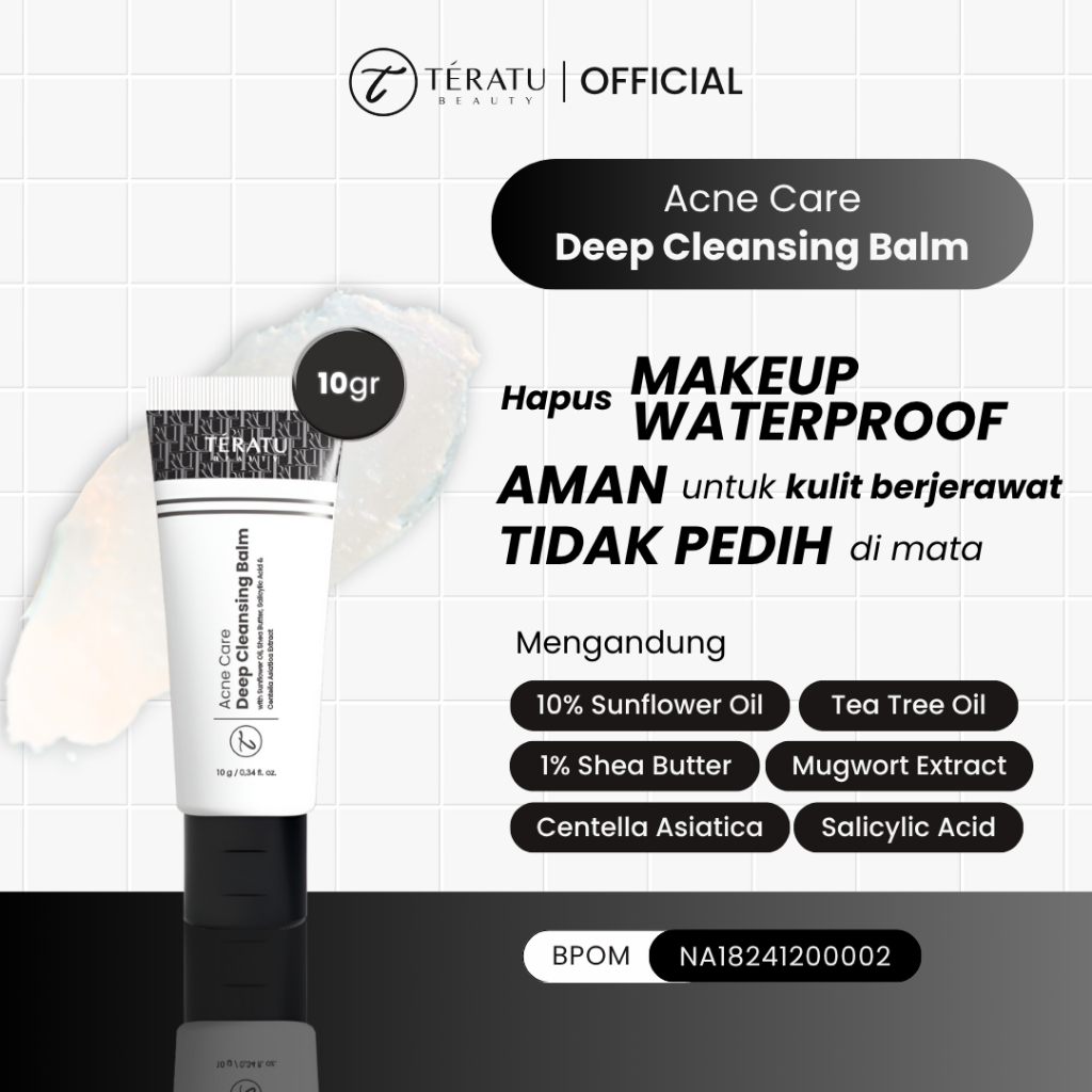 Jual TERATU BEAUTY Acne Care Deep Cleansing Balm First Cleanser - 10 gr ...