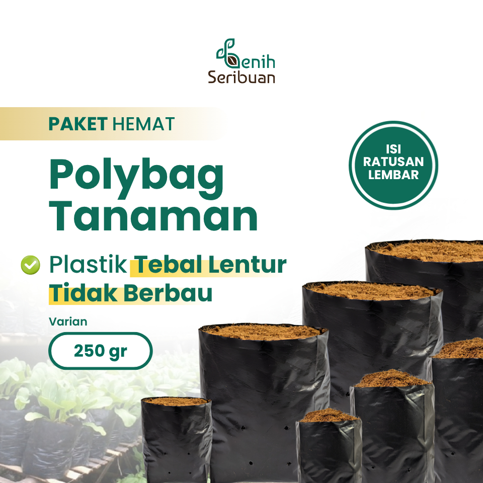 Jual Paket Polybag All Varian Ukuran Kecil dan Besar untuk Tanaman ...