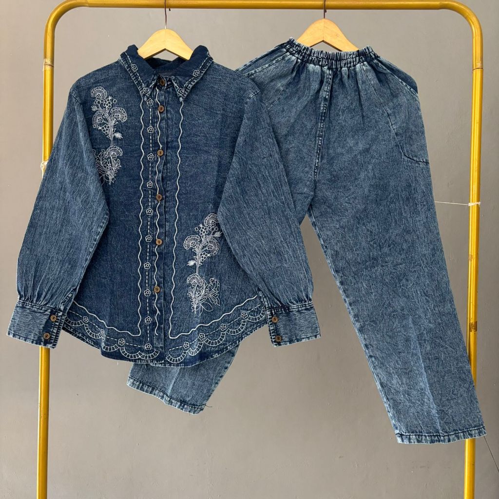 Jual Setelan Dewasa Jeans Salsa Yang Lagi Viral Dan Banyak Dicari ...