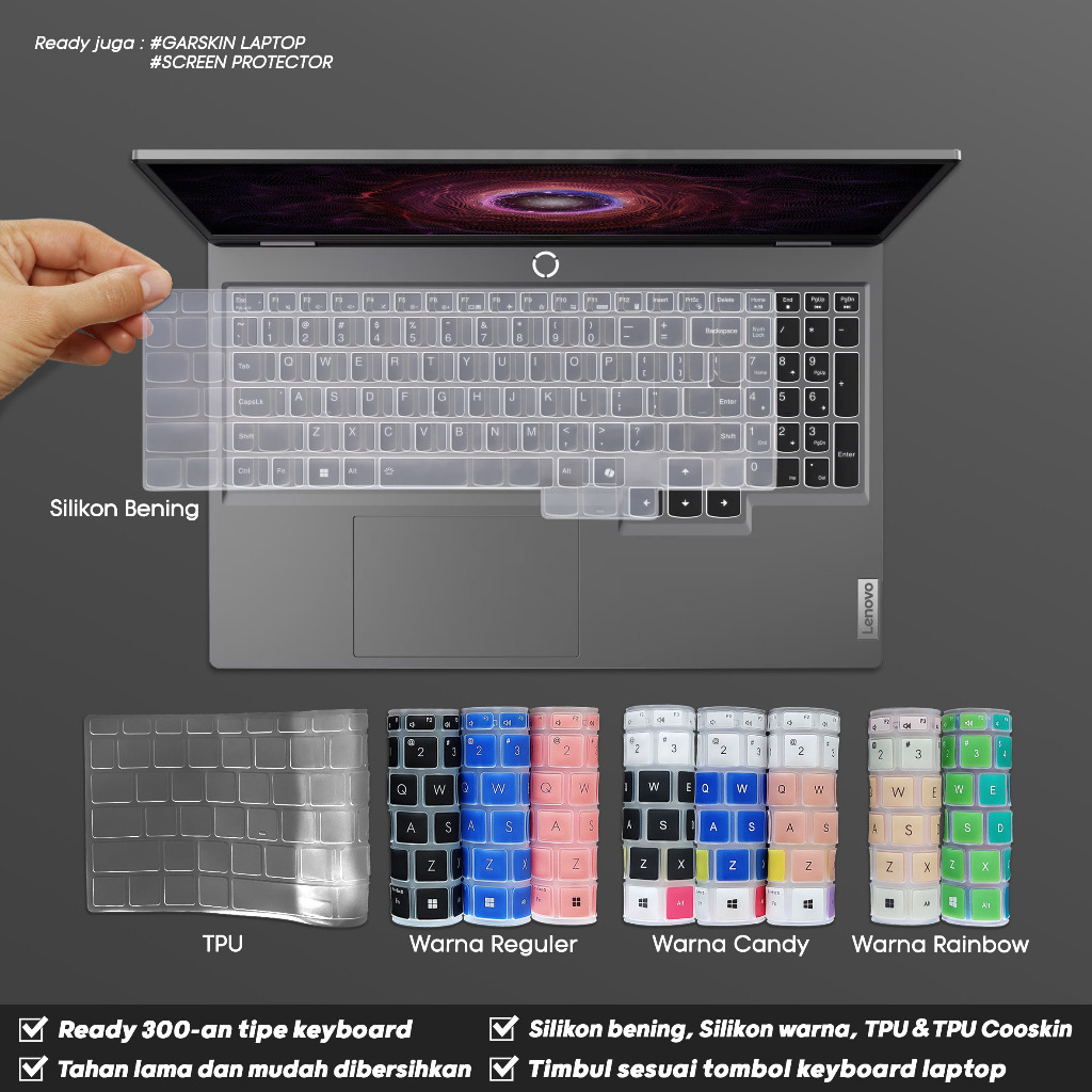 Jual Pelindung Keyboard Protector Cover Kompatibel dengan Lenovo Legion ...