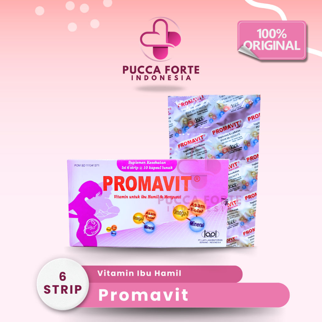 Jual Promavit - Suplemen untuk Memelihara Kesehatan Ibu Hamil dan Menyusui | Shopee Indonesia