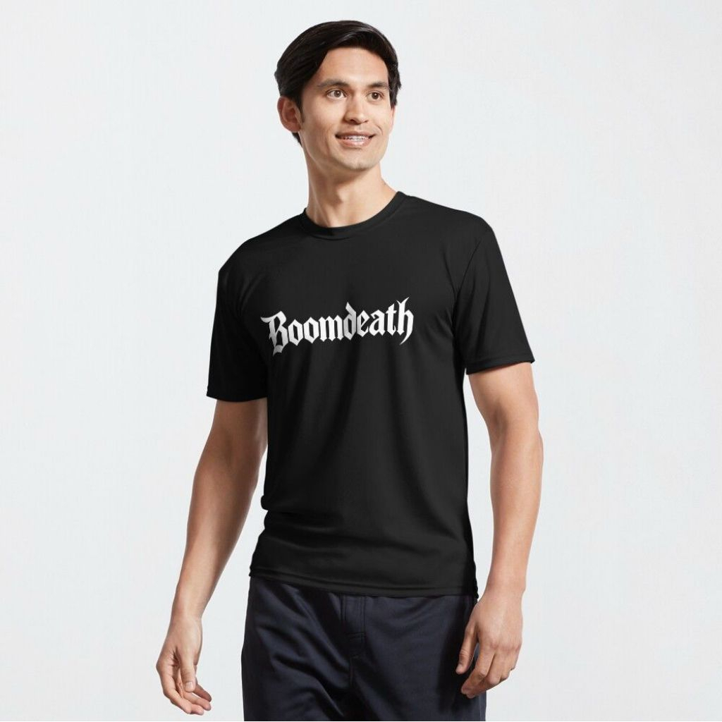 Jual KAOS BOOMDEATH PRIA TEXT SABLON DTF | Shopee Indonesia