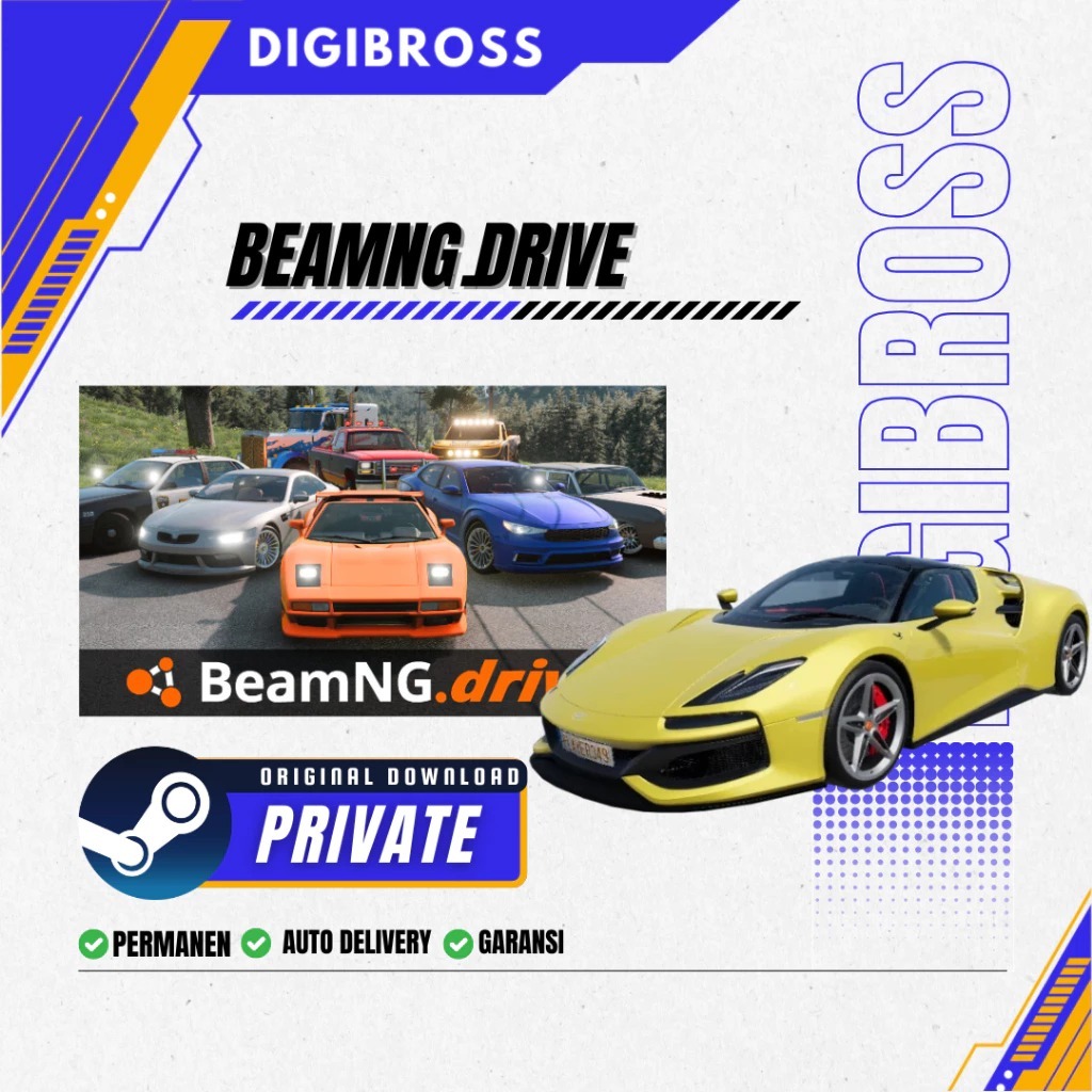Jual [BONUS STEAM KEY] BeamNG.drive / AUTO DELIVERY / STEAM / Game PC ...