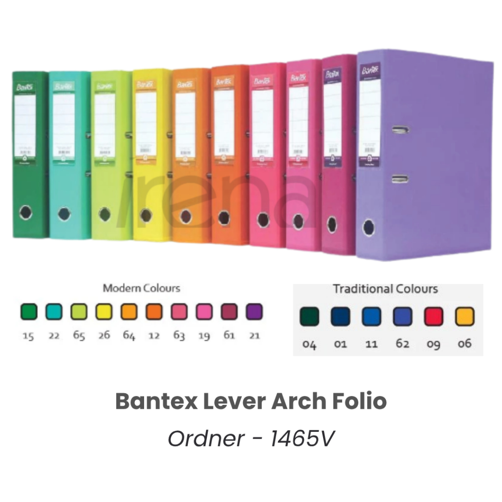 Jual BANTEX Lever Arch File Ordner Folio 7cm Plastic #1465V | Shopee ...