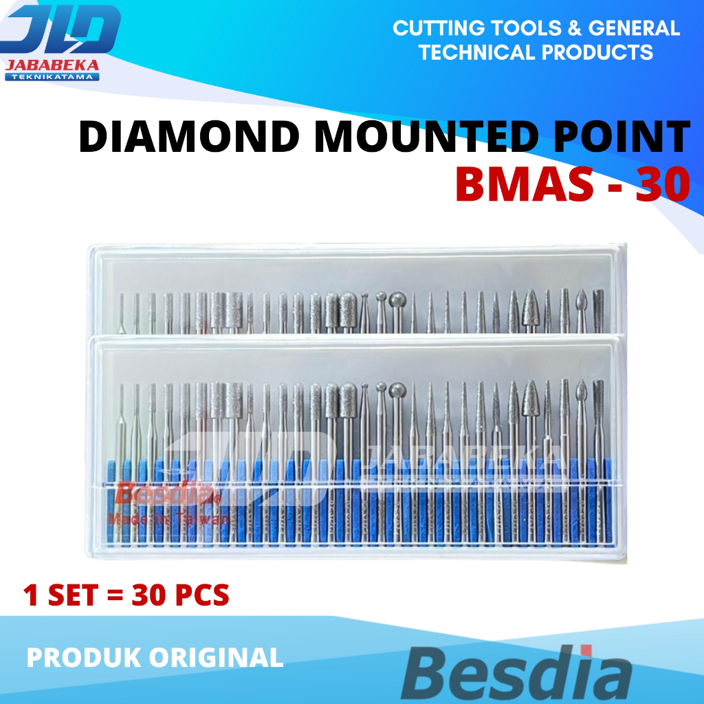 Jual BESDIA BMAS-30 Mata Bor Cun Tuner Grafir Ukir Mini Grinder Diamond ...