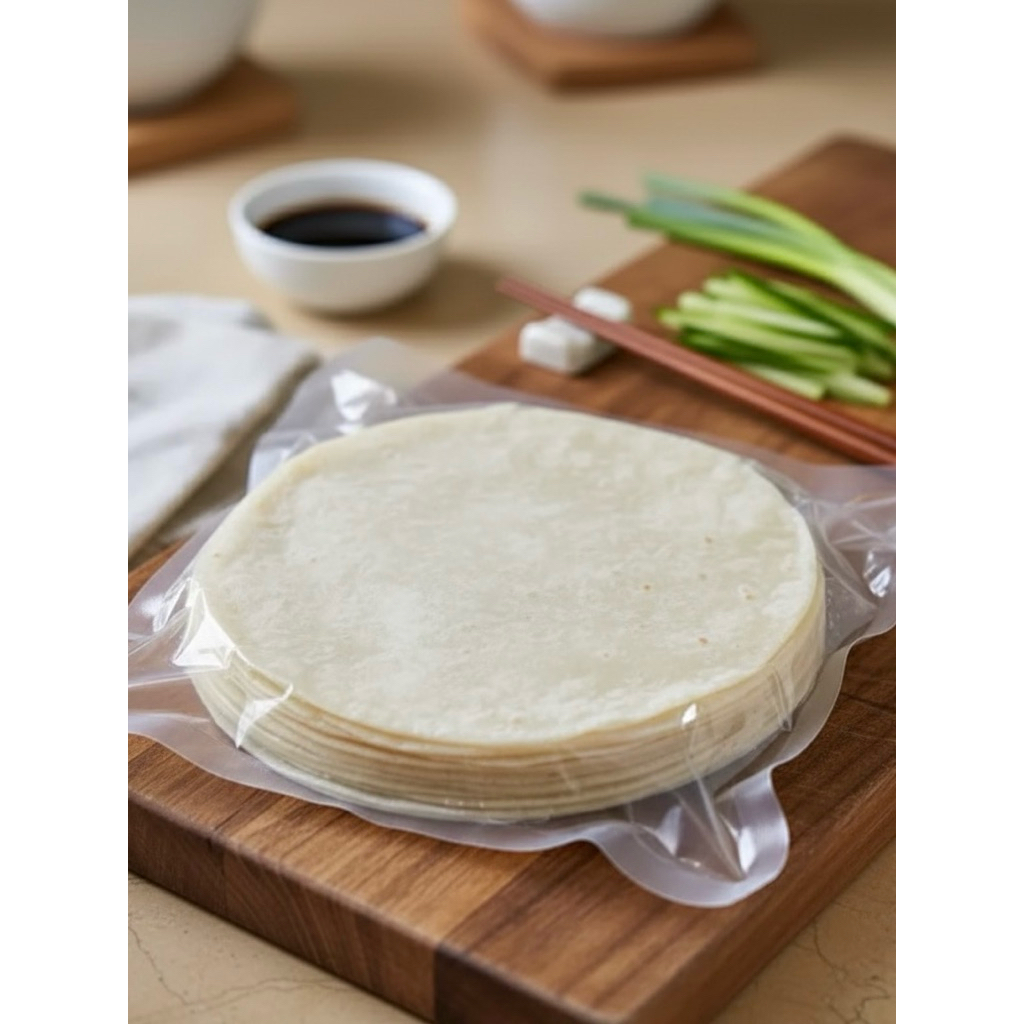 Jual Momo Skin Sheet, Pembungkus Bebek Peking, Kulit Lumpia Momo untuk ...
