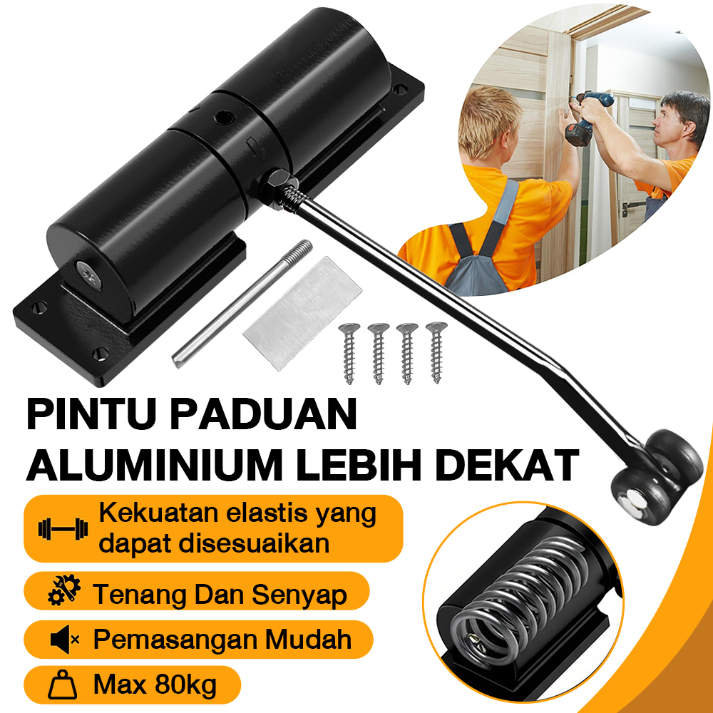 Jual Automatic Door Closer Household Mini Penutup Pintu Otomatis ...
