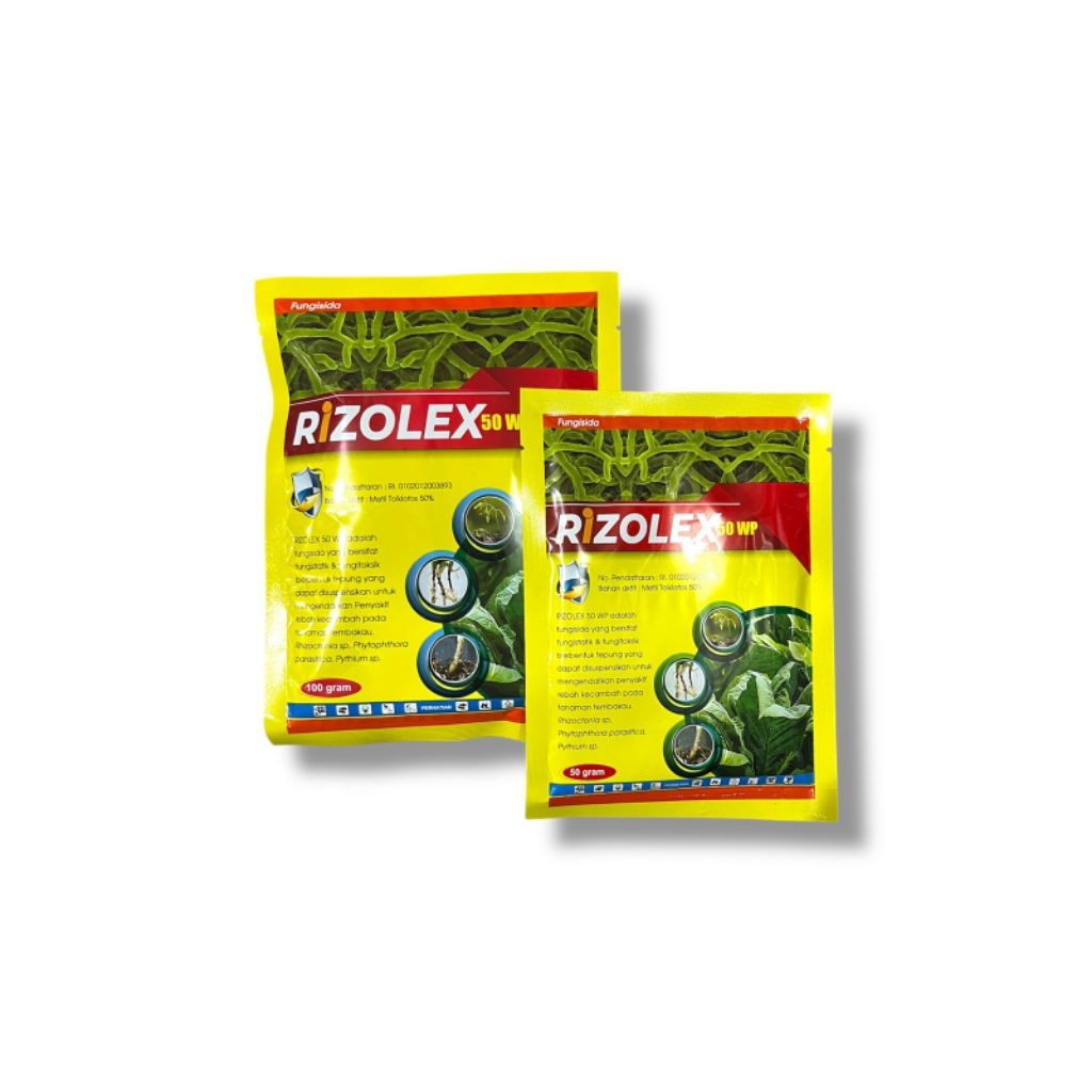 Jual Fungsida Rizolex 50WP Pencegah Layu Kemasan 50/100gr | Shopee ...