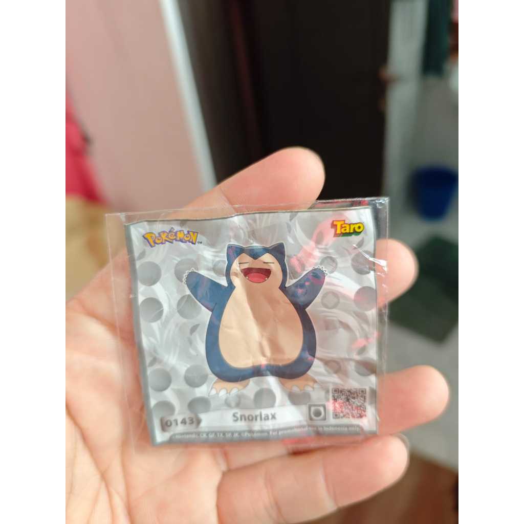 Jual Taro X Pokemon Sticker Snorlax 0143 Official Merchandise Nintendo ...