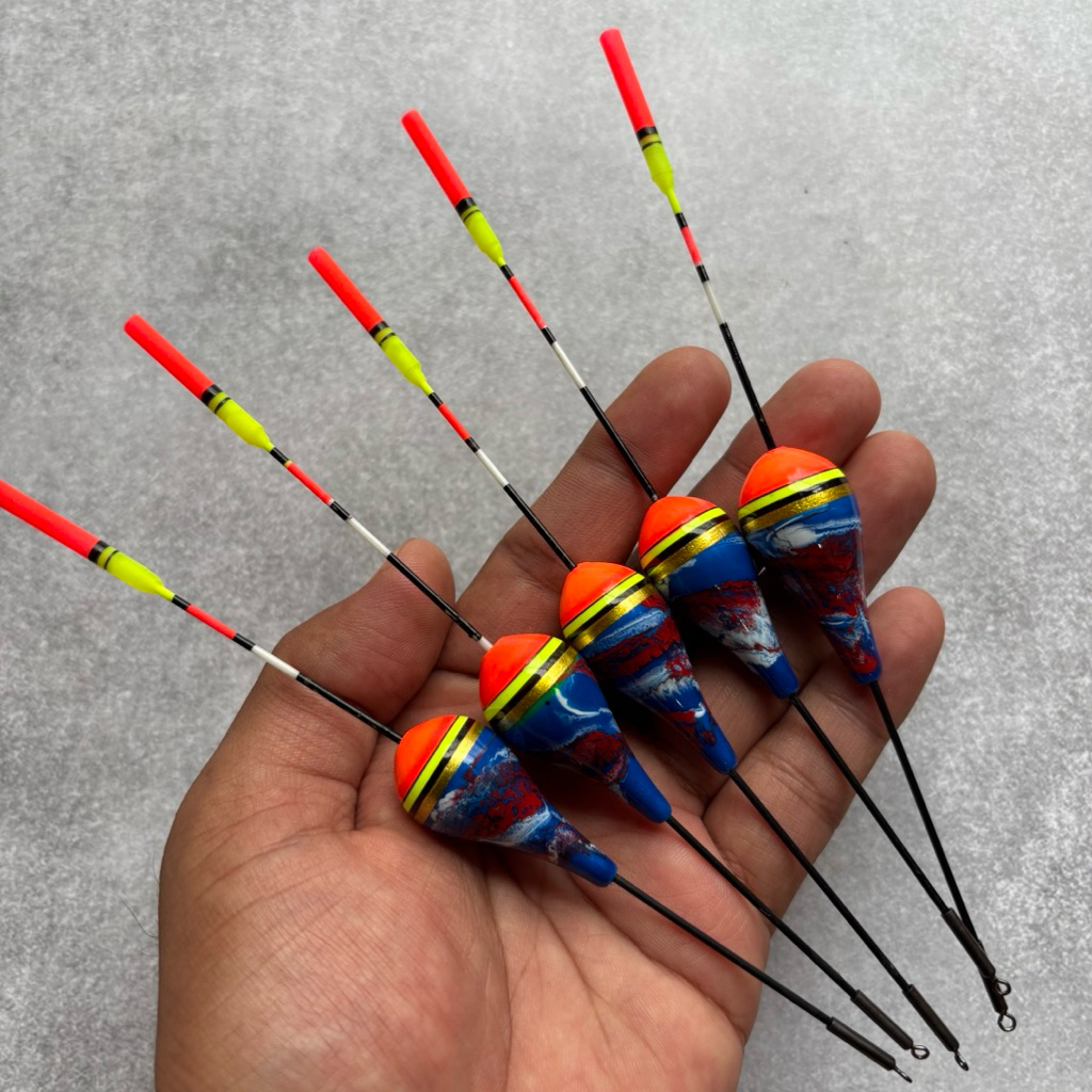 Jual Pelampung Pancing Anti Badai Starlite Tipe Bulat - Abstrak Biru ...