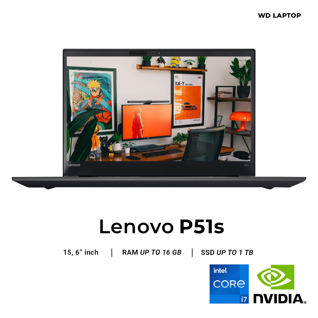 Jual Lenovo Thinkpad P51s intel Core i7 Gen 6 VGA NVIDIA QUADRO M520 ...