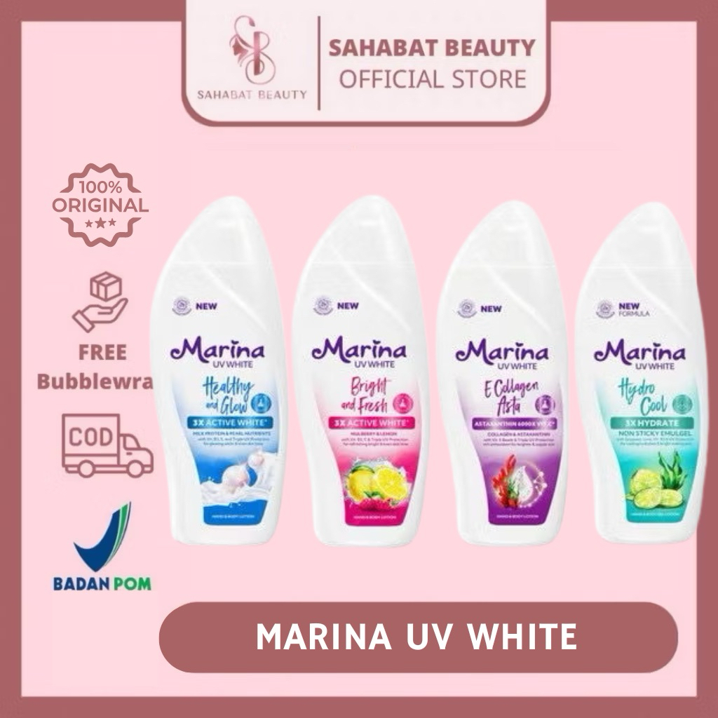 Jual MARINA BODY LOTION / Marina Lotion Original | Shopee Indonesia