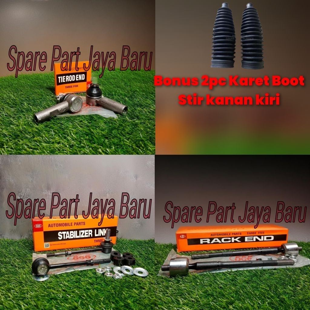 Jual Paketan Kaki Kaki Hemat 555 Japan Tie Rod Long Tie Rod Rack End ...