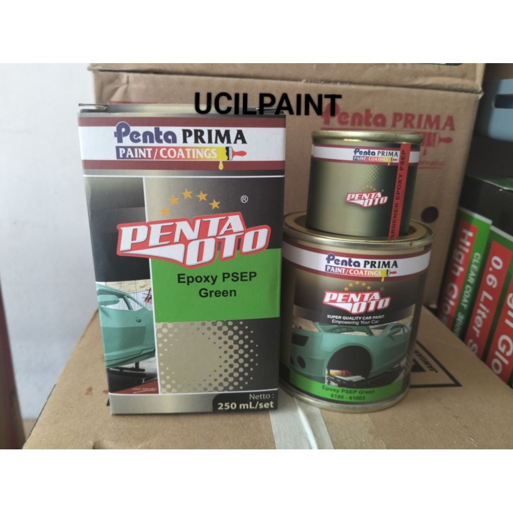 Jual Cat Dasar Epoxy PSEP Green / PSEP Grey Penta Oto PU 250Ml | Shopee ...