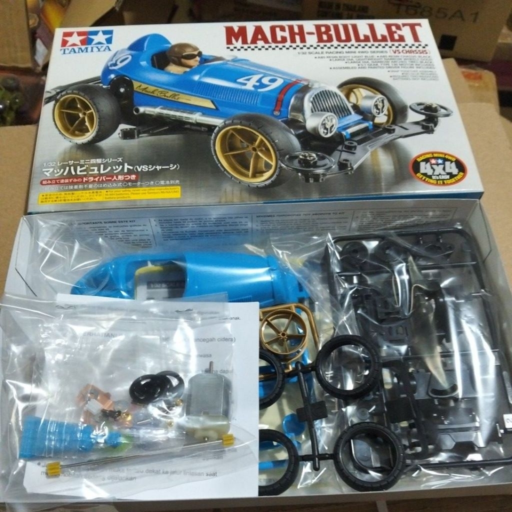 Jual Tamiya mach bullet vs chassis isi mabuchi | Shopee Indonesia