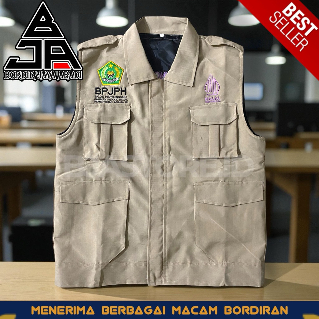 Jual Rompi Kemenag BPJPH Pendamping Proses Produk Halal Kemenag ...