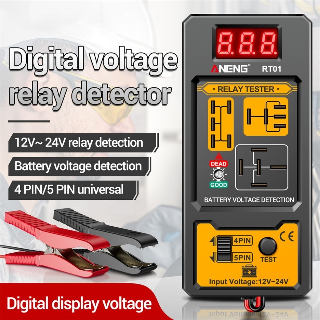 Jual otomotif elektronik relay tester universal 12V car electronic ...