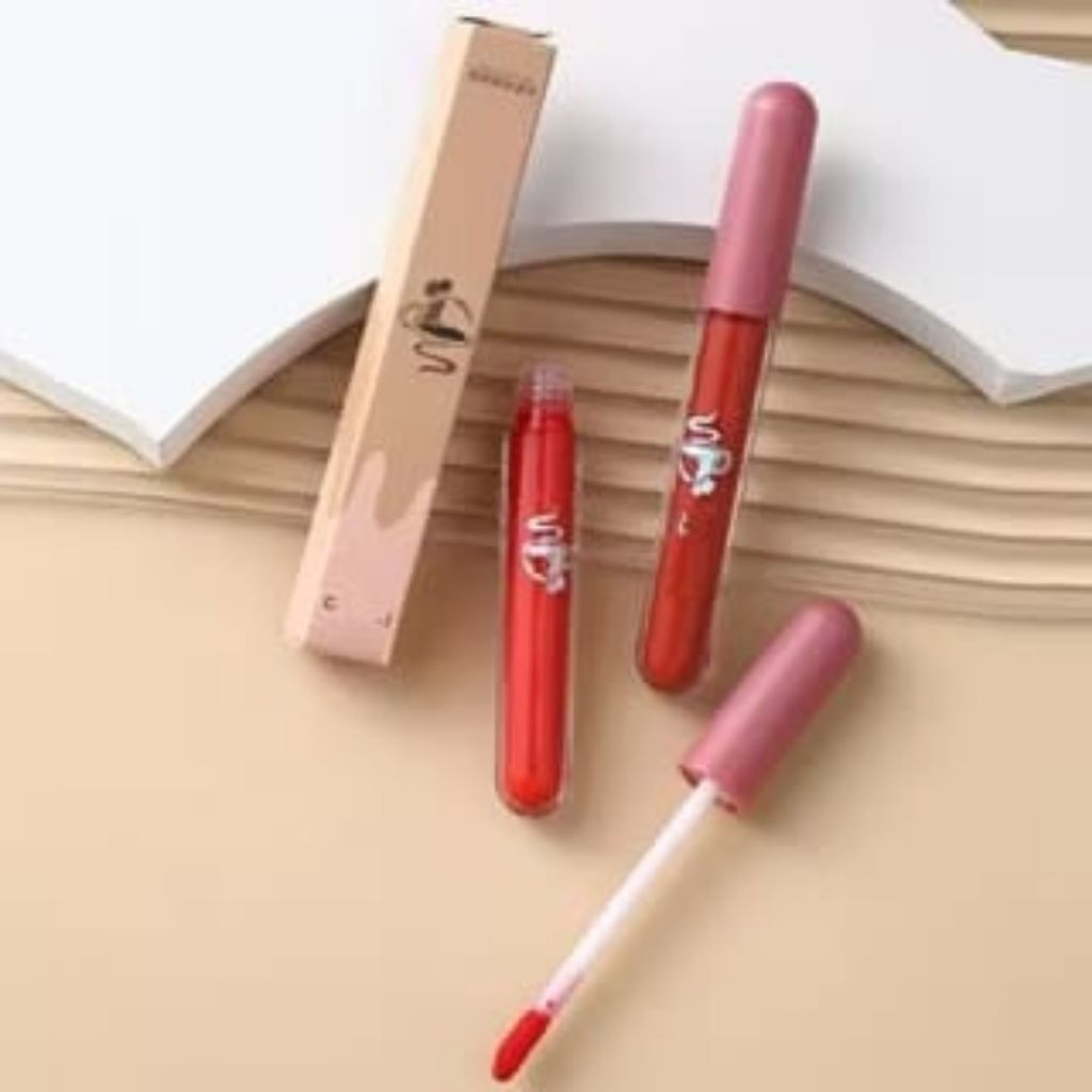 Jual LIPSTIK LIQUID LIPSTICK SILKY GLASS LIP GLAZE WATERPROOF & LONG ...
