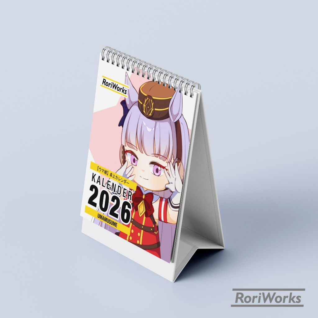 Jual Kalender Meja Mini 2026 - Umamusume | Shopee Indonesia