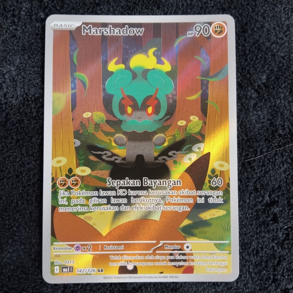 Jual Pokemon Marshadow AR Mega Evolusi Indo version | Shopee Indonesia