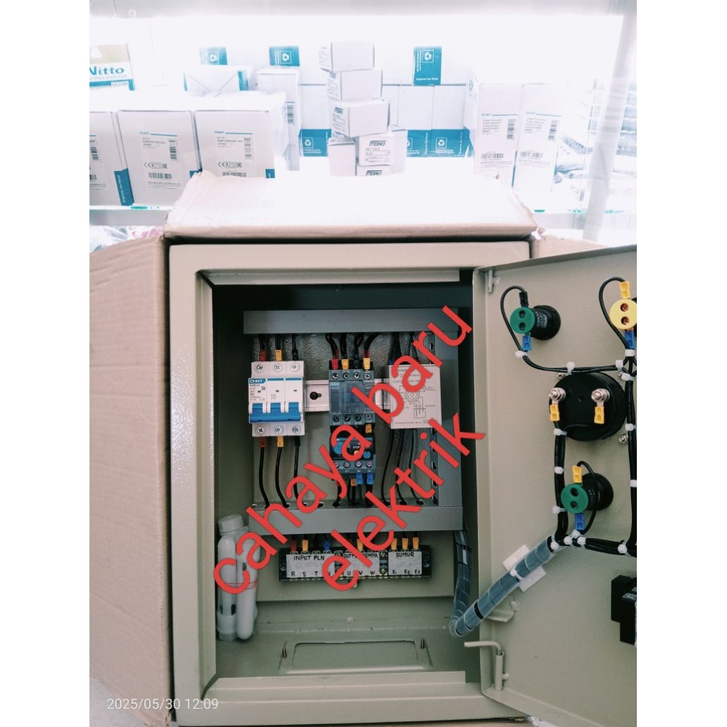 Jual Panel Pompa 3 Phase Tanki Penuh Pompa Mati | Shopee Indonesia
