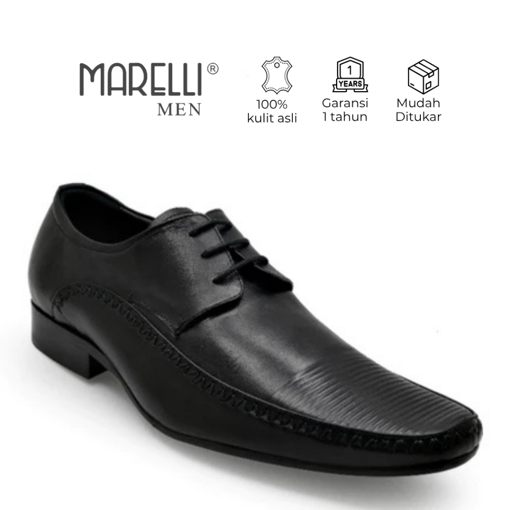 Jual Marelli Men - Sepatu Pantofel Pria Sepatu Formal Kantor Perpaduan ...