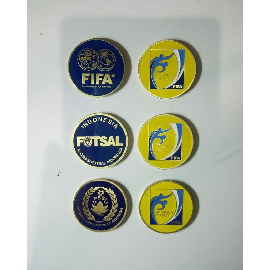 Jual Koin Wasit Sepakboka / futsal bahan logam | Shopee Indonesia