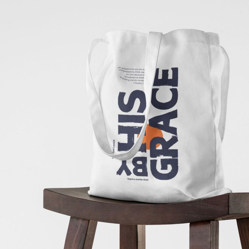 Jual Tote Bag Rohani Kristen Katolik GRACE - Tas Gereja Christ Natal ...