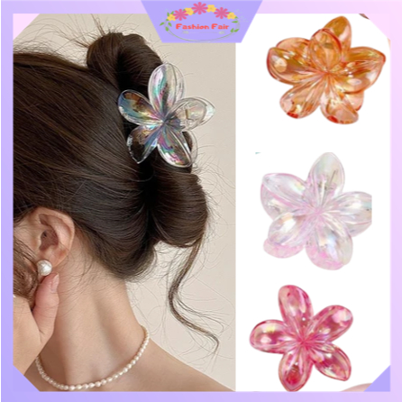 Jual Fashion Fair - F6711 Jepit Rambut Bunga Kamboja / Jepit Rambut ...