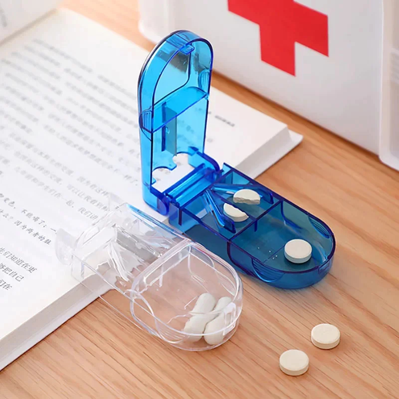 Jual Alat Pemotong Obat Tablet Kotak Wadah Potong Pemecah Pill Cutter ...