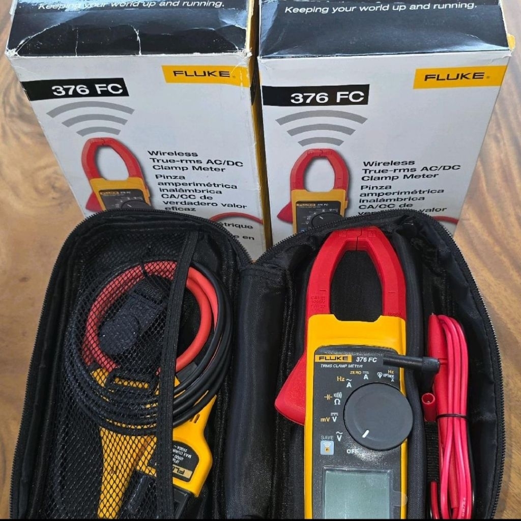 Jual FLUKE 376 FC TRUE-RMS CLAMP METER WITH IFLEX | Shopee Indonesia