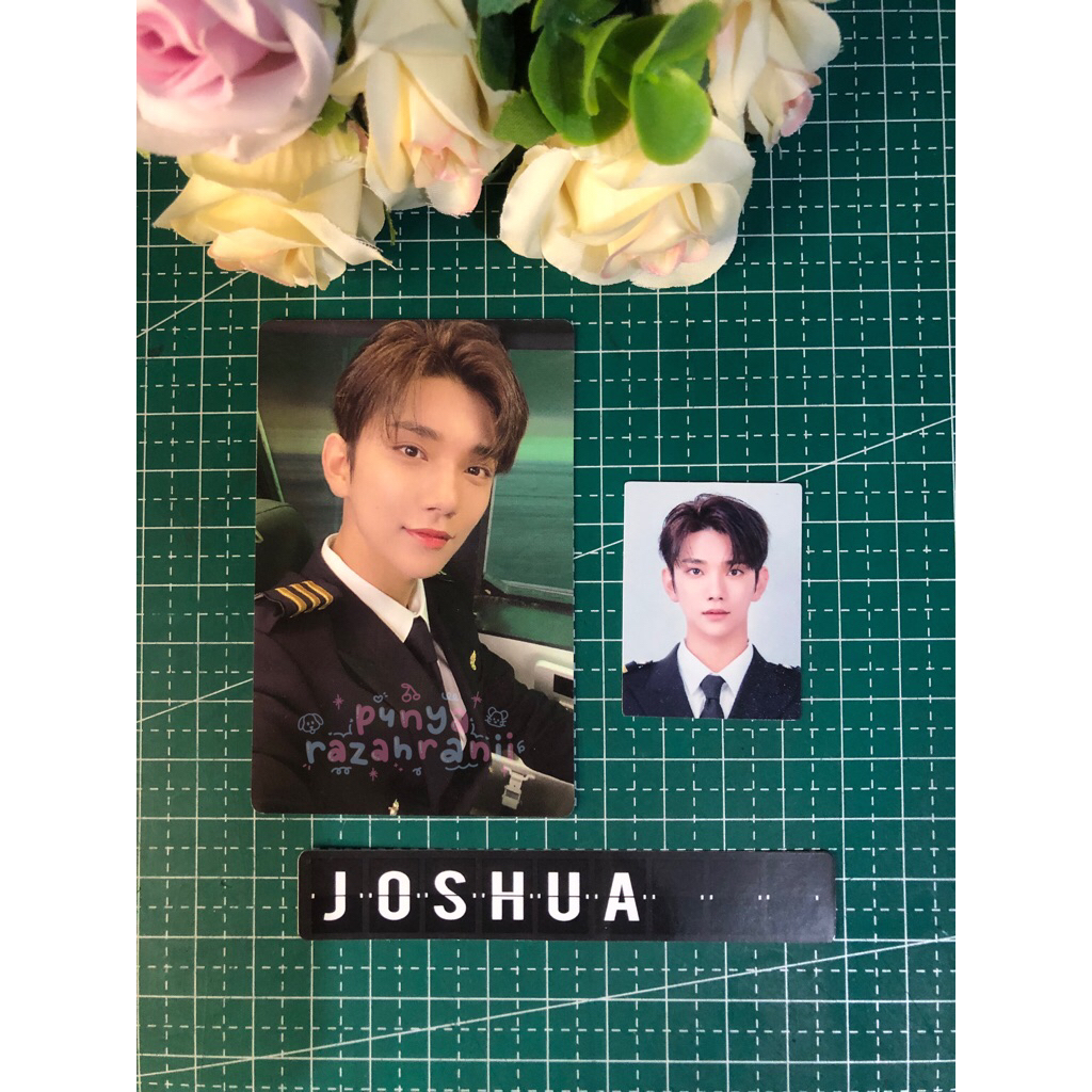 Jual [BOOKED] PC JOSHUA PILOT PHOTOCARD SEVENTEEN OFFICIAL | Shopee ...
