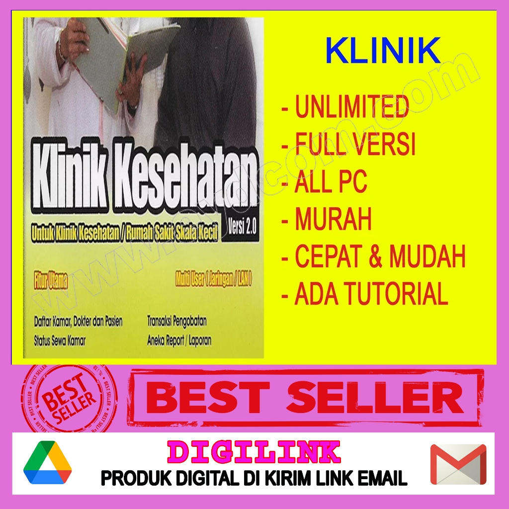 Jual PROGRAM KLINIK KESEHATAN ALL PC FULL VERSION BANYAK PC APLIKASI ...
