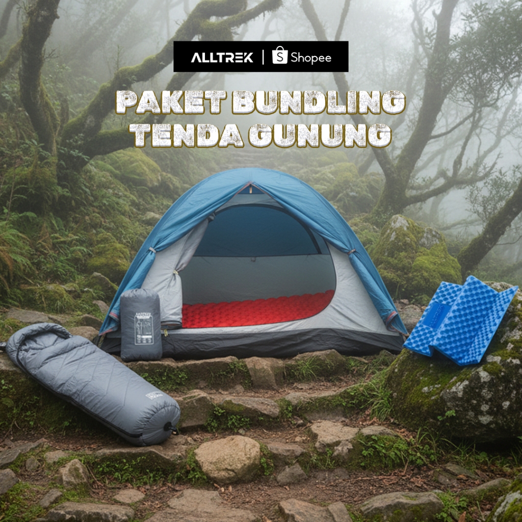 Jual ALLTREK BUNDLING SIAP NANJAK Tenda Gunung Ultralight KENARU+ ...