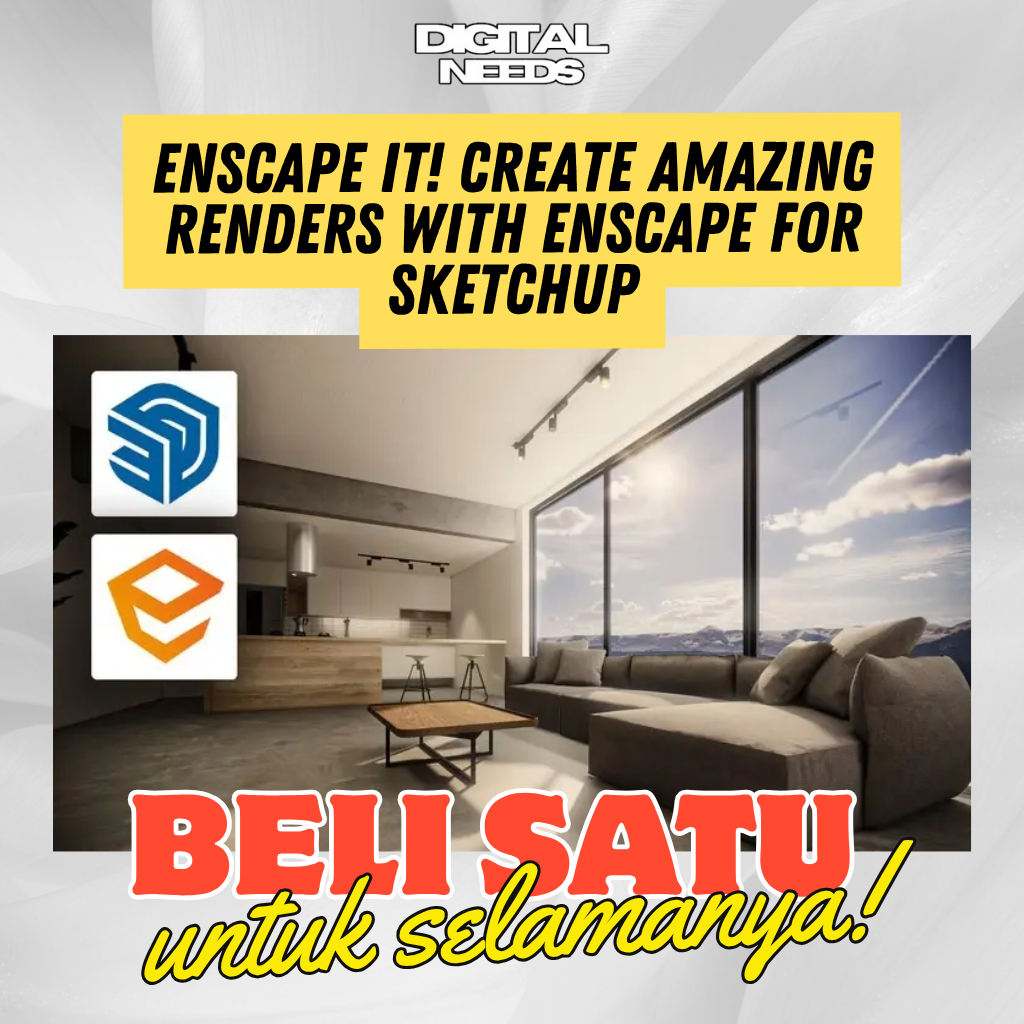 Jual [e-course] Belajar Enscape It! Create Amazing Renders with Enscape ...