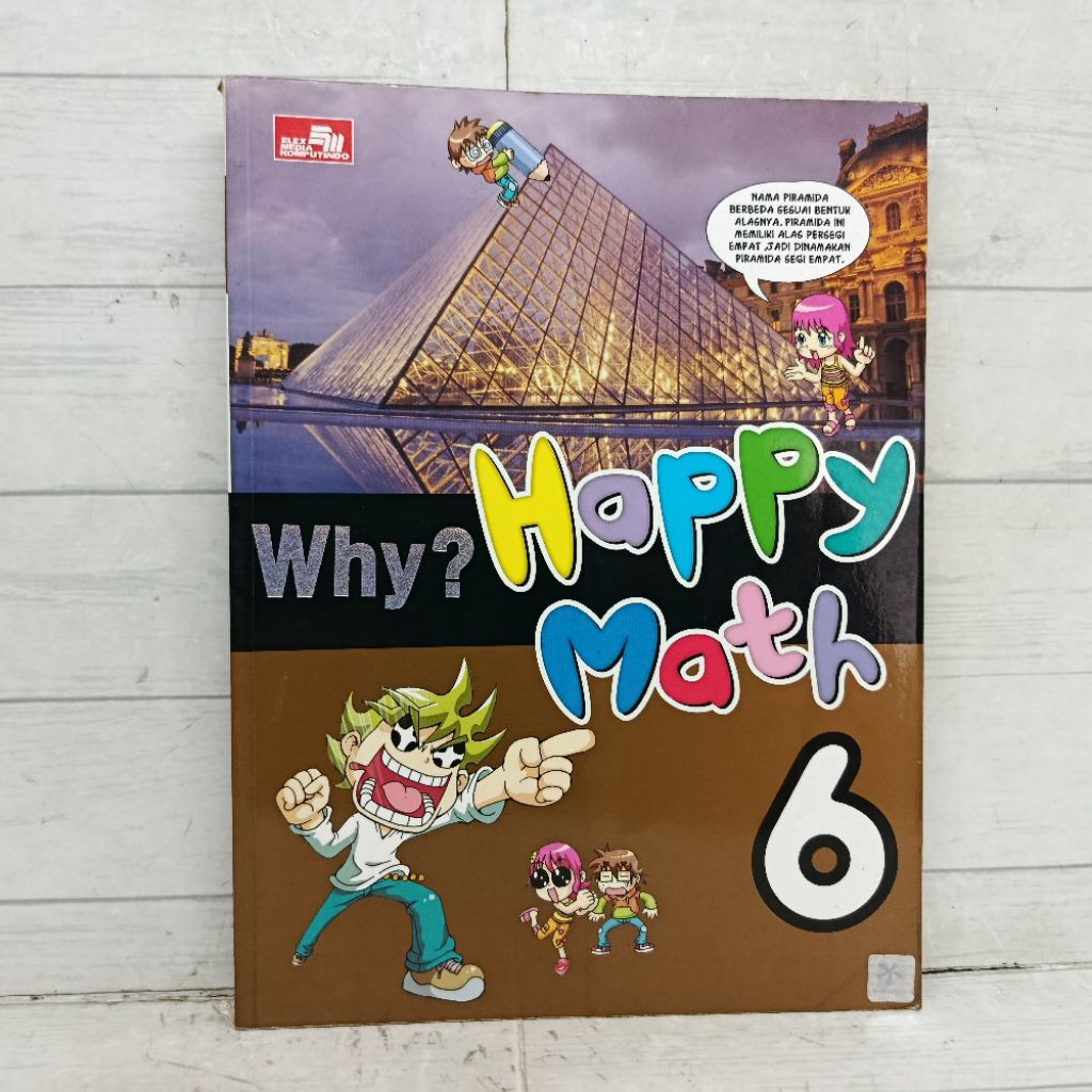 Jual Buku Why Happy math 6 Softcover Bahasa Indonesia | Shopee Indonesia