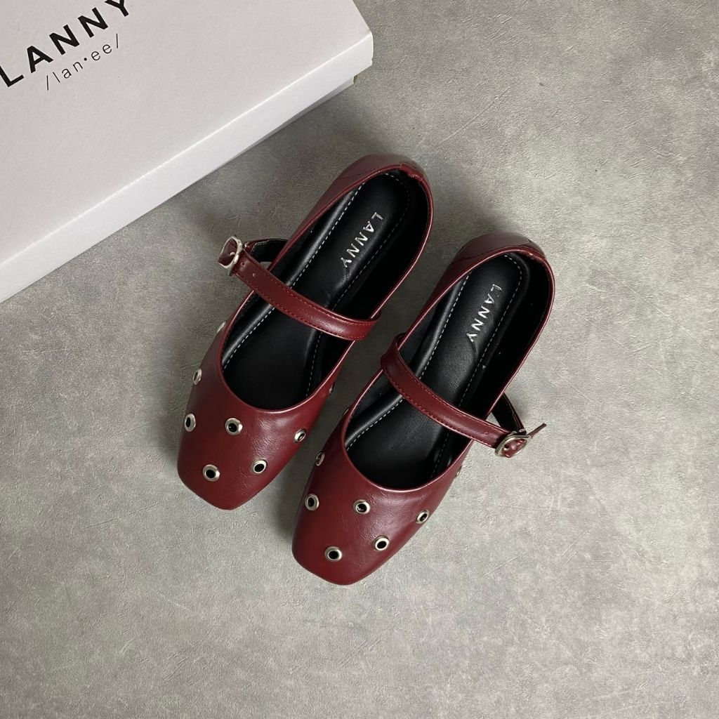 Jual Lanny - Sabrina Series Flatshoes Wanita (Maroon - Brown - Black ...