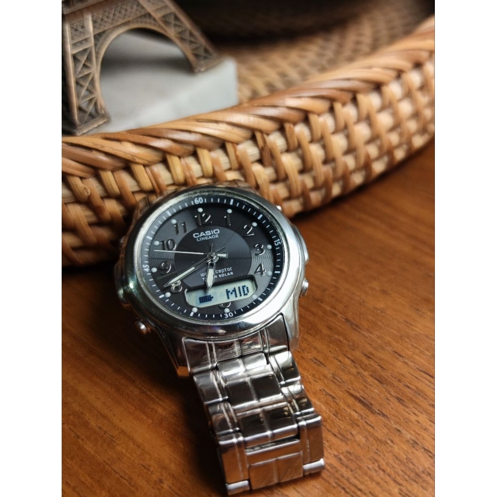 Jual Jam tangan Casio LCW M100 lineage tough solar Wafe ceptor | Shopee ...