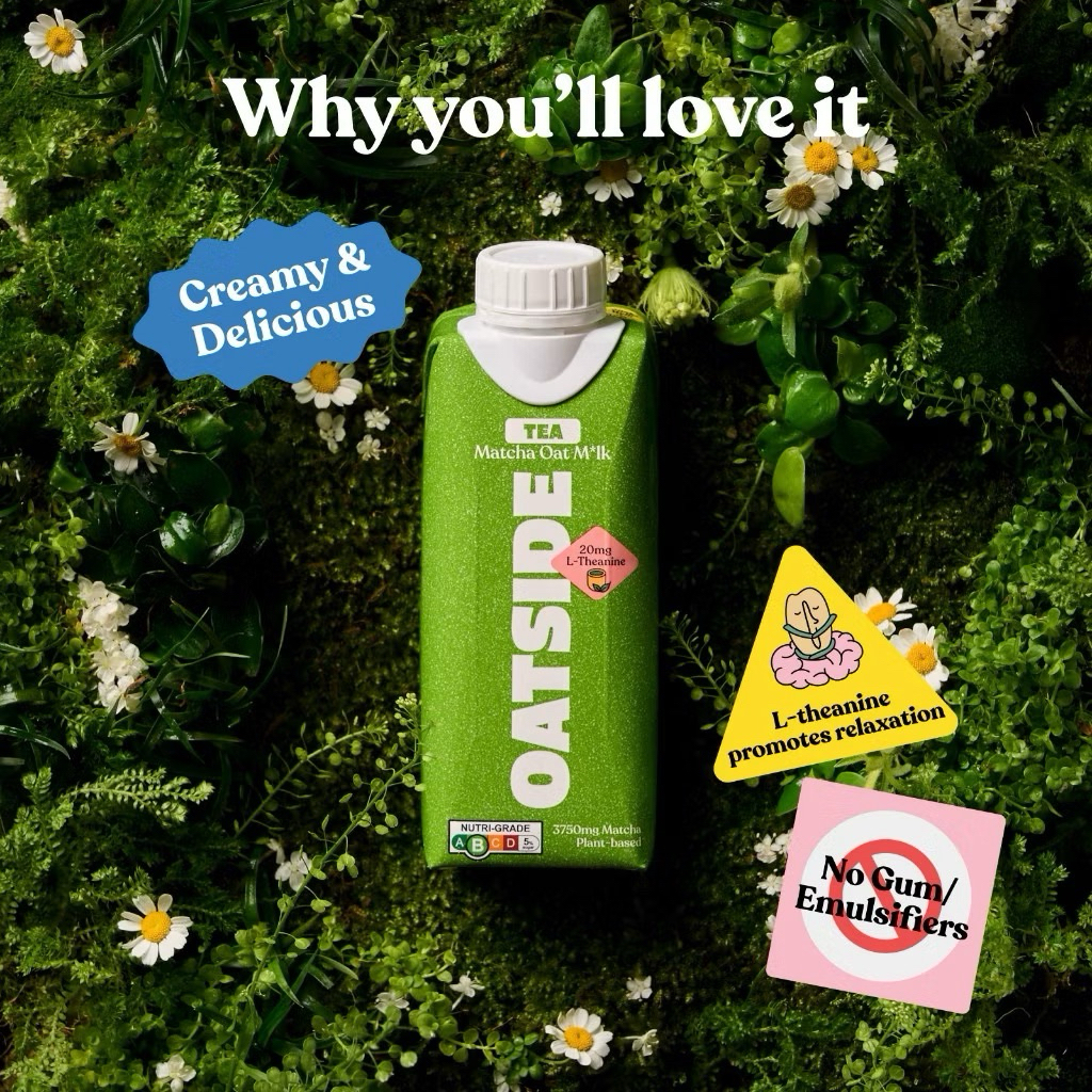 Jual Oatside Matcha Milk susu oat matcha READY | Shopee Indonesia